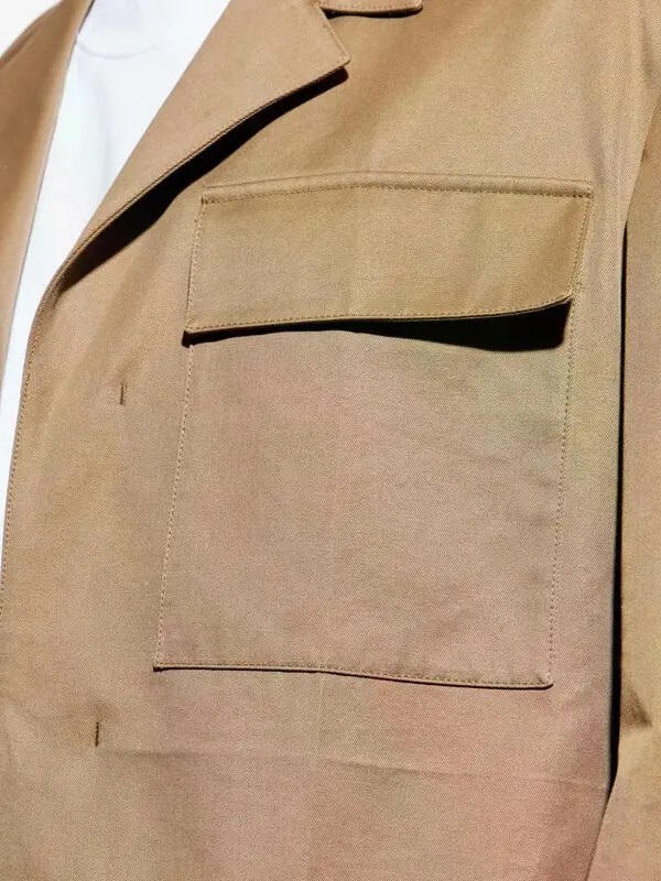 JIL SANDER Flap-pocket Cotton Jacket