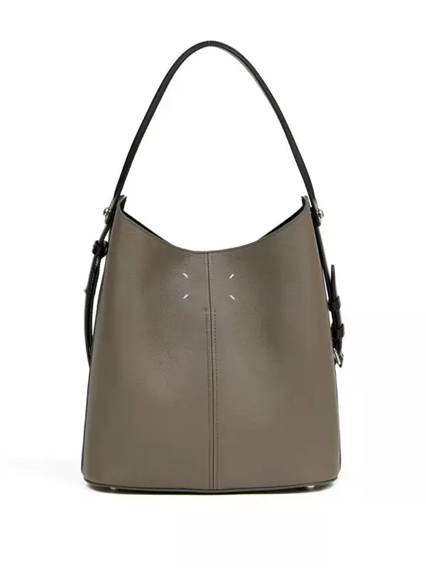 MAISON MARGIELA Dual-strap Leather Shoulder Bag - Green