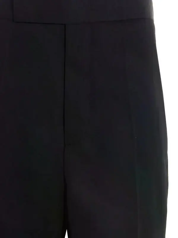 SAPIO Gabardine Straight Leg Trousers