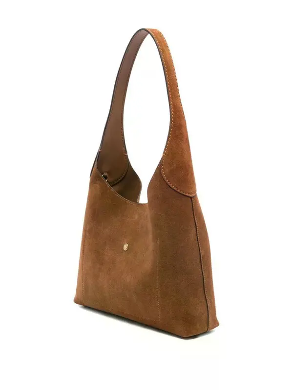 COACH Suede Shoulder Bag - Brown
