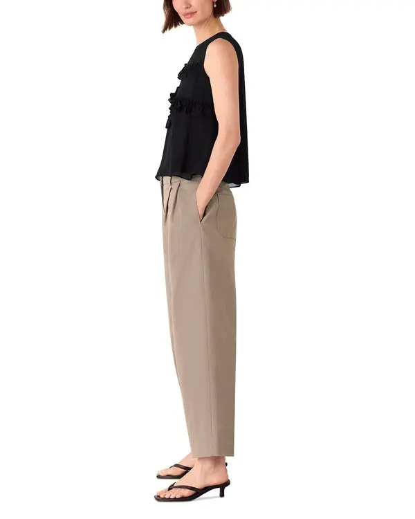Whistles Frill Sleeveless Top