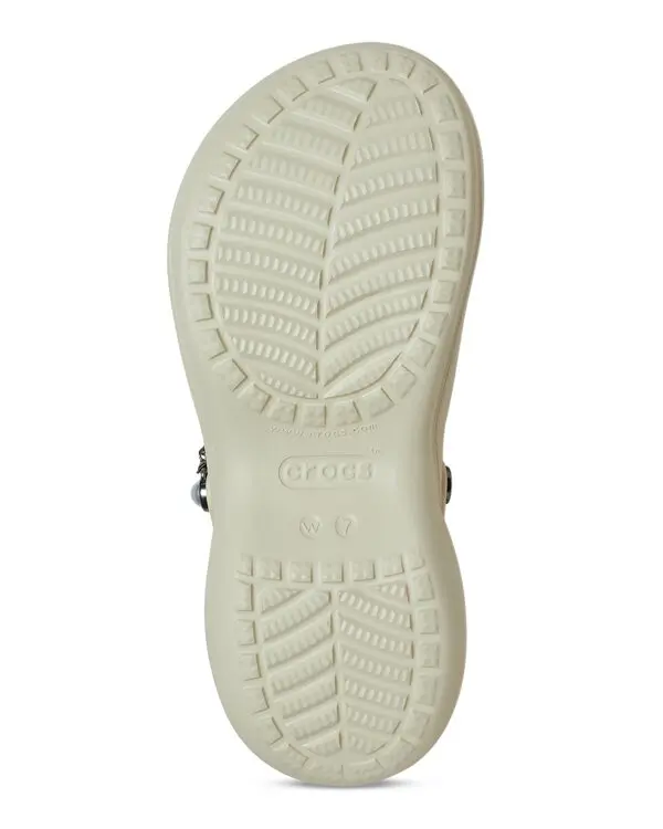 CROCS Bae Metallic Clogs