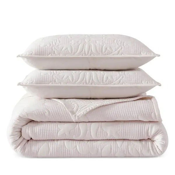 PERI HOME Medallion Floral Quilt Set, King