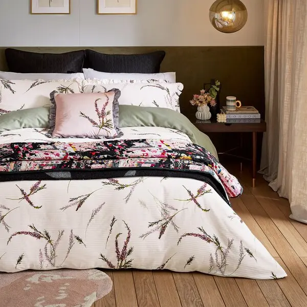 Ted Baker London Heather Floral Satin Comforter Set, King