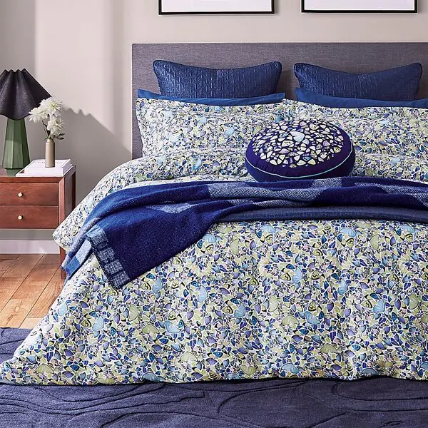 Ted Baker London Kaleidoscope Butterfly Comforter Set, King - Navy