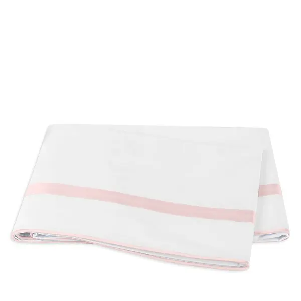 MATOUK Louise Flat Sheet, Full/queen - Pink