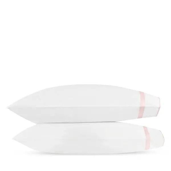 MATOUK Louise King Pillowcase, Pair - Pink