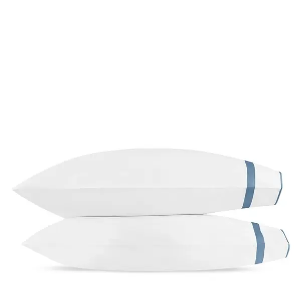 MATOUK Louise King Pillowcase, Pair - Sea