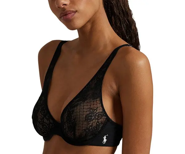 Polo Ralph Lauren Galloon Lace Plunge Bra