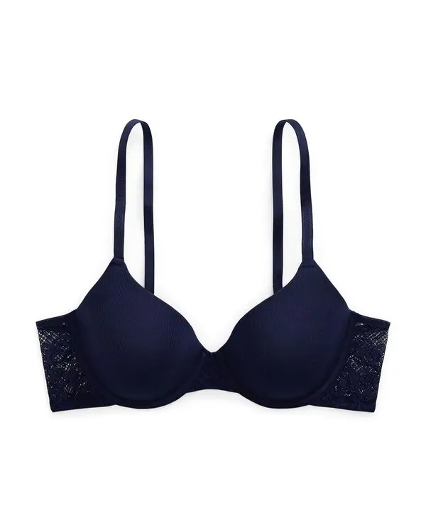 Polo Ralph Lauren T Shirt Lace Side Demi Bra