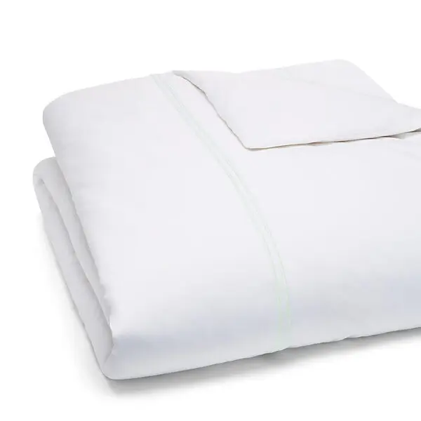 SFERRA Grande Hotel Duvet Cover, Twin - White/mist