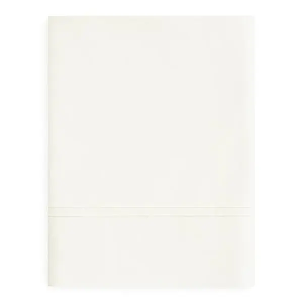 SFERRA Grande Hotel Flat Sheet, Full/queen - Ivory/ivory