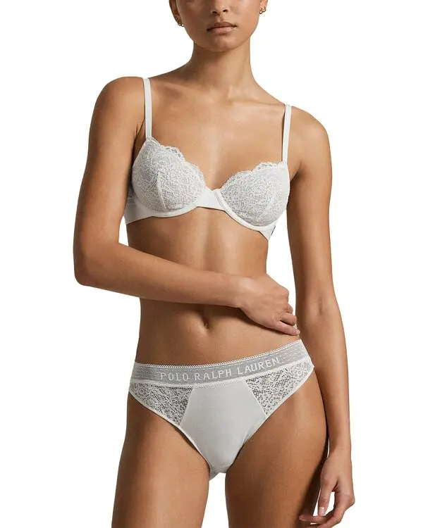 Polo Ralph Lauren Logo Lace Bikini