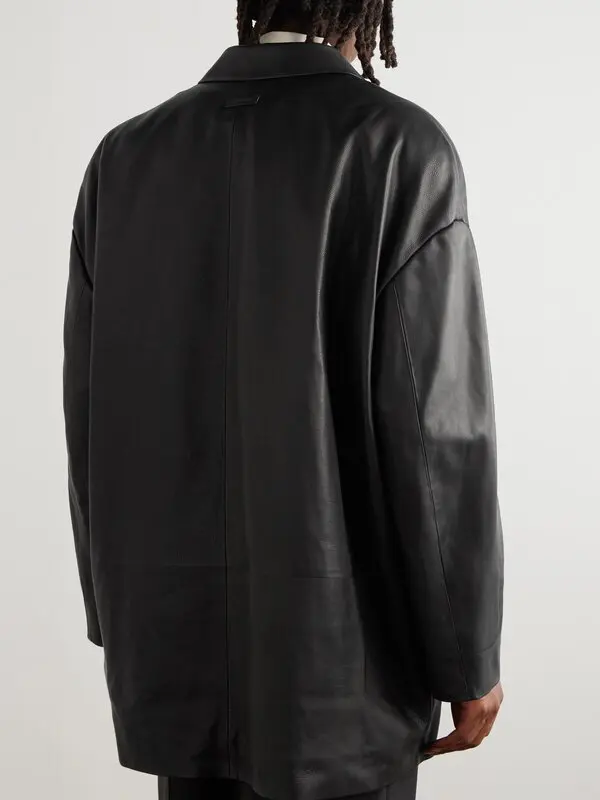 Fear Of God Full-grain Leather Tailored Jacket