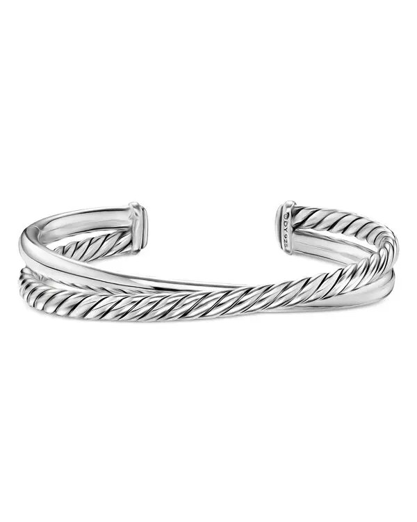 David Yurman Crossover Cuff Bracelet - Silver
