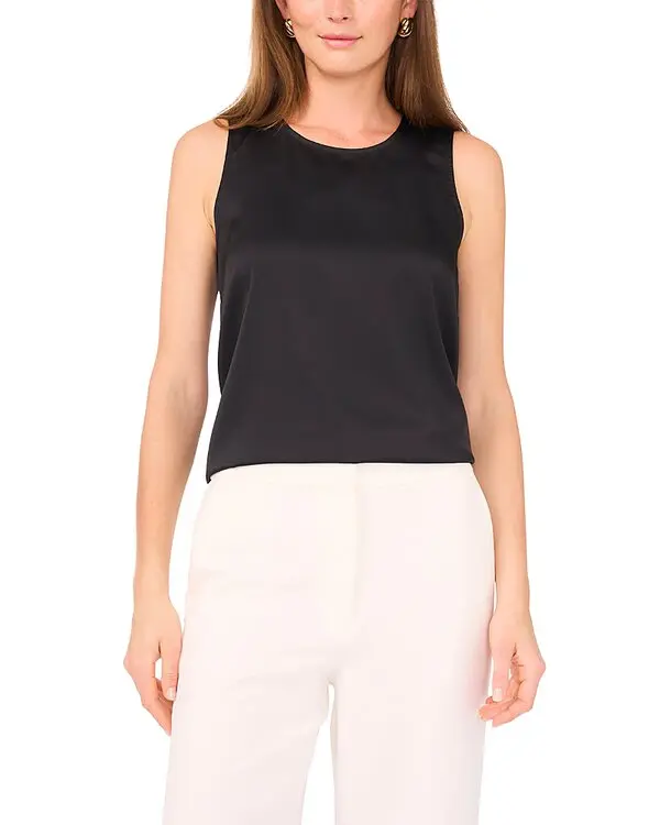 Vince Camuto Sleeveless Blouse - Rich Black