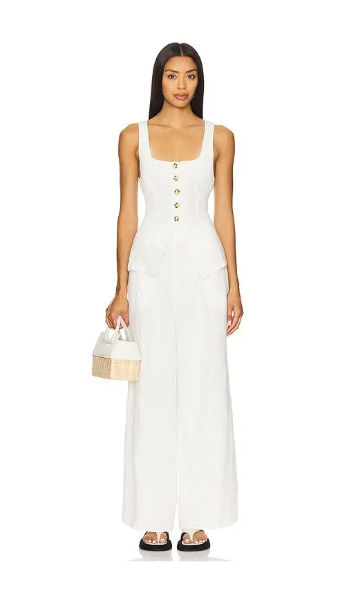 L*Space Sofie Vest - White