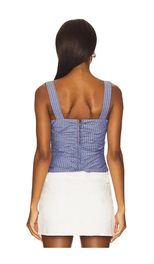 Lioness Cobain Corset Top - Blue