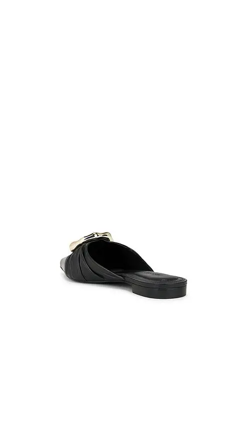 Simkhai Belle Leather Pointed Toe Mule