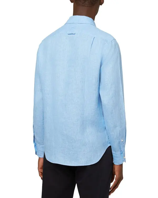 Boggi Milano Button Down Linen Shirt