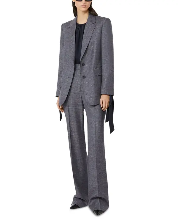 Max Mara Notched Lapel Blazer