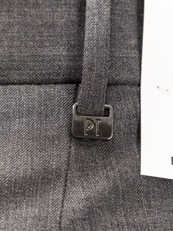 PT TORINO Stretch Wool Tailored Trousers