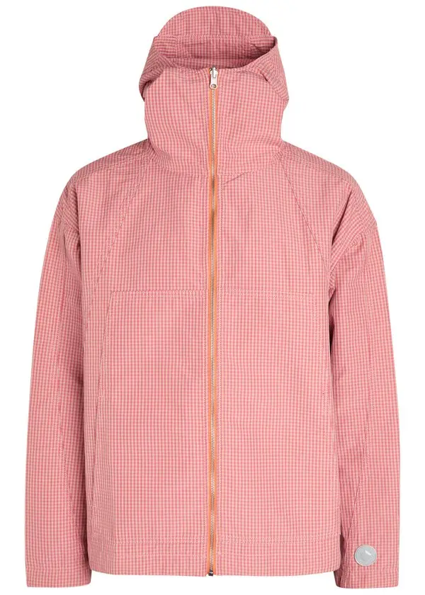 PDF CHANNEL Checked Cotton-blend Jacket
