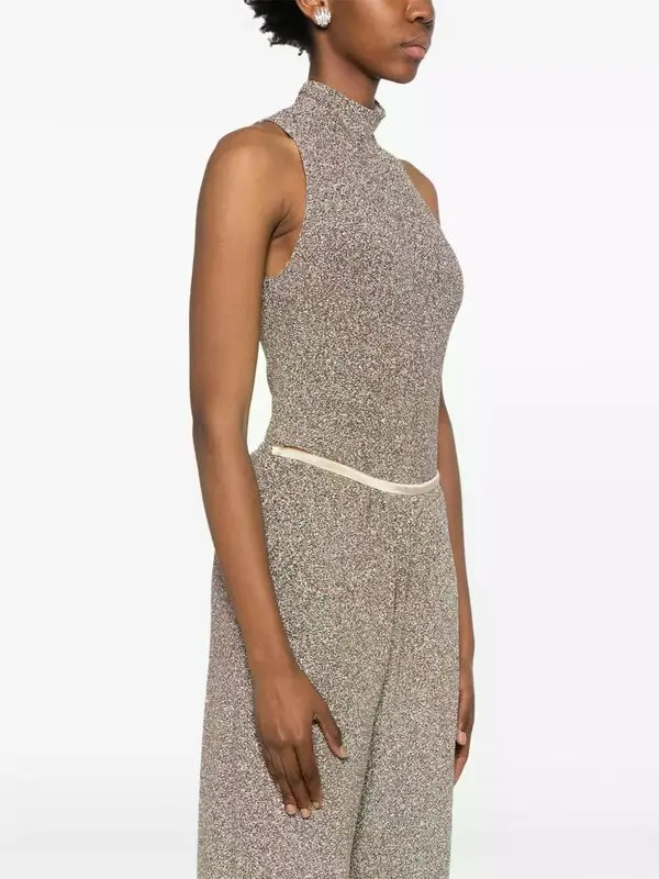 FORTE_FORTE Metallic-threading Top
