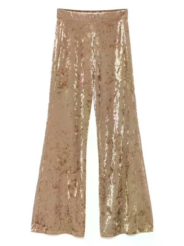 FORTE_FORTE Velvet Trousers - Neutrals