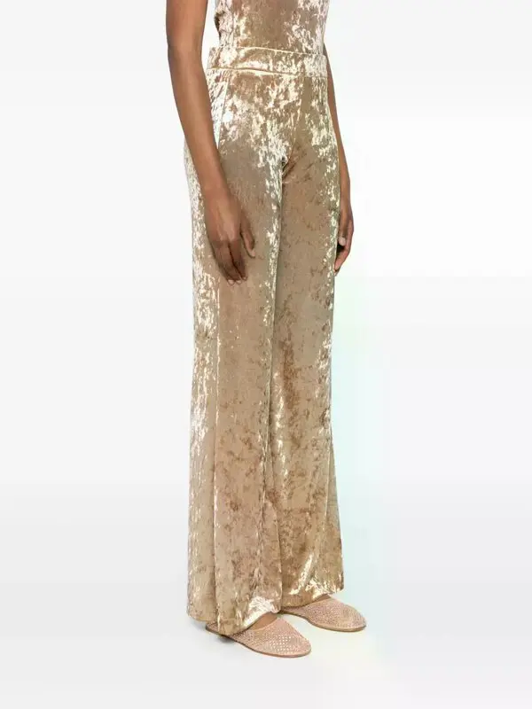 FORTE_FORTE Velvet Trousers - Neutrals