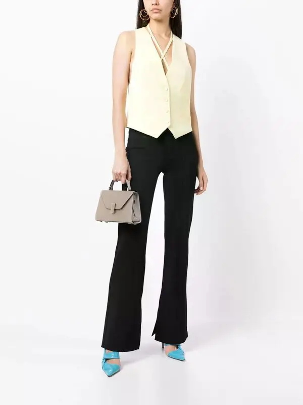 VALEXTRA Iside Leather Tote Bag