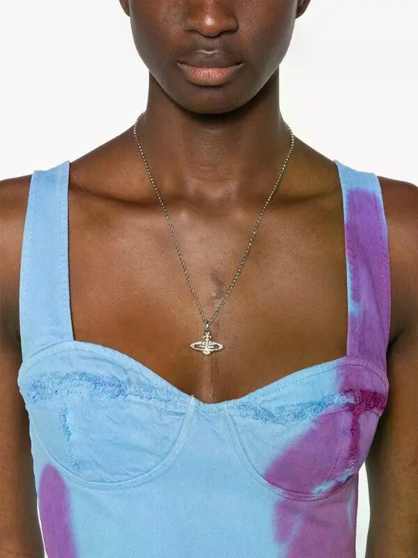 VIVIENNE WESTWOOD Mini Bas Relief Orb Necklace