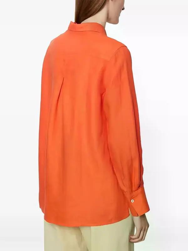 Marc O'polo Long-sleeve Button-up Shirt - Orange