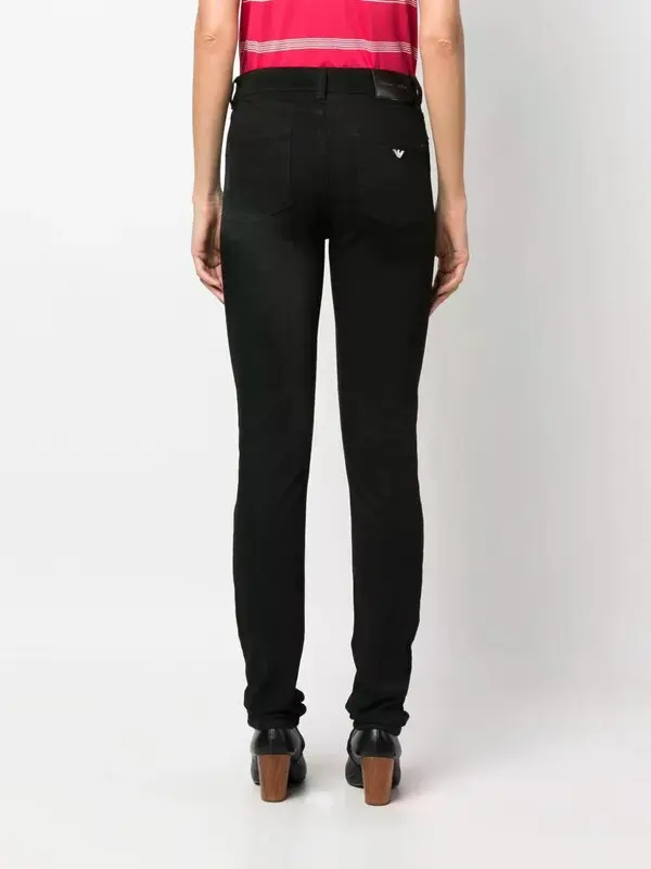 Emporio Armani Mid-rise Slim-fit Jeans