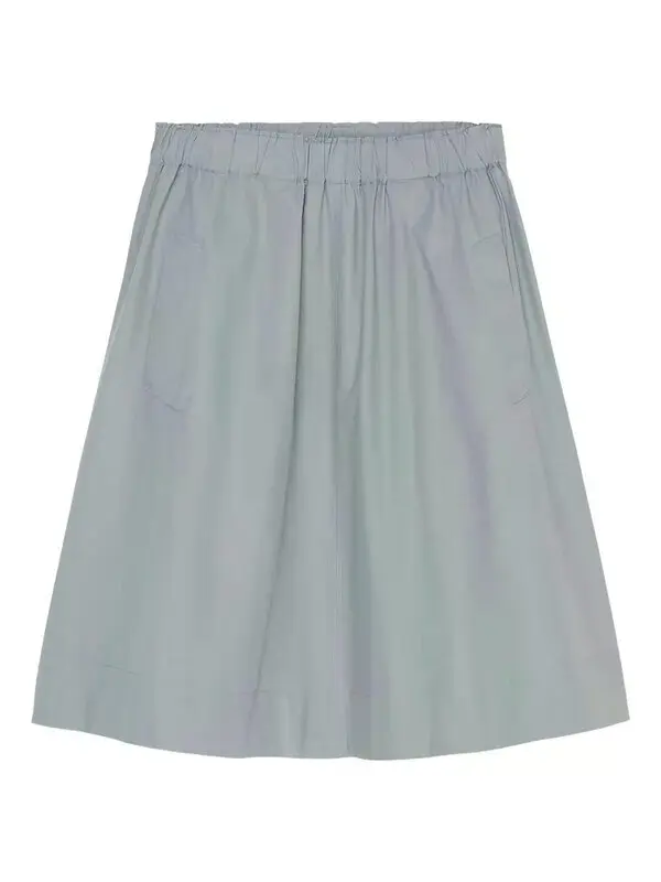 Marc O'polo Elasticated-waistband Mini Skirt - Blue
