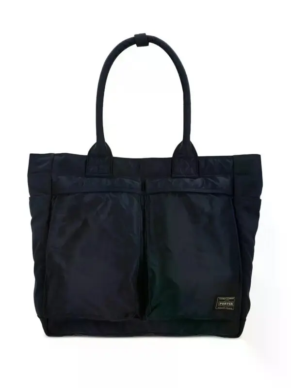 PORTER-YOSHIDA & CO Double-handle Tote Bag With Logo Patch