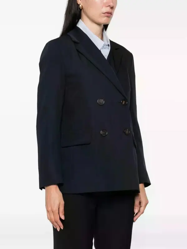 Max Mara Double-breasted Blazer - Blue