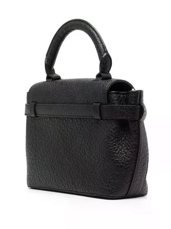 LANCEL Small Charlie Leather Bag - Black