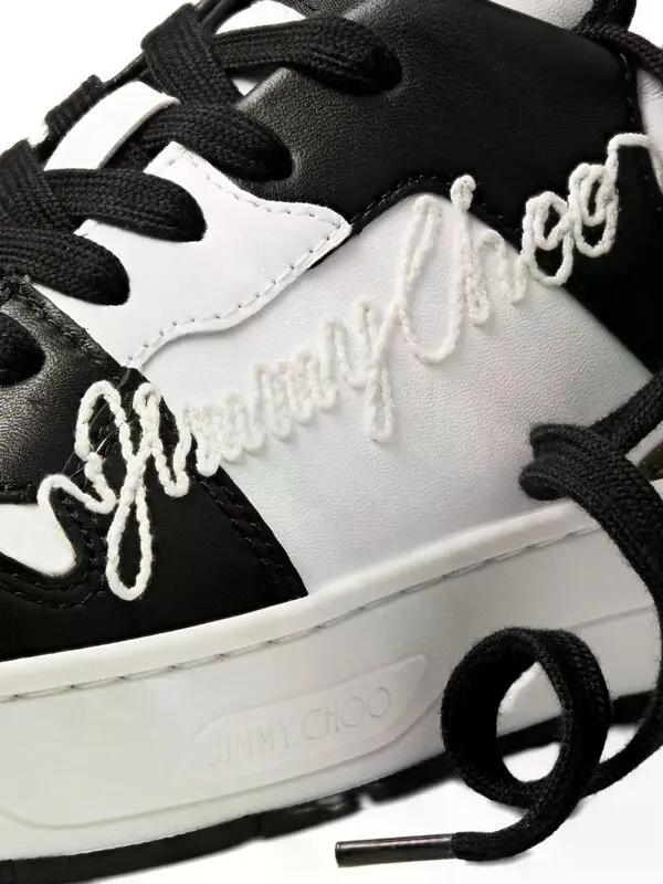 JIMMY CHOO Florent/f Leather Sneakers
