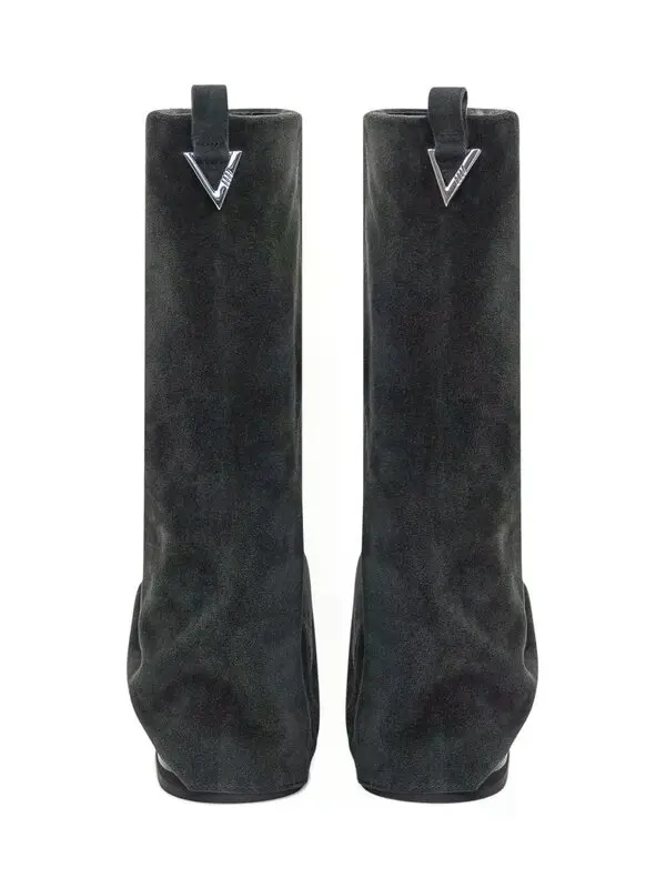 Attico Slouch Suede Knee-high Boots