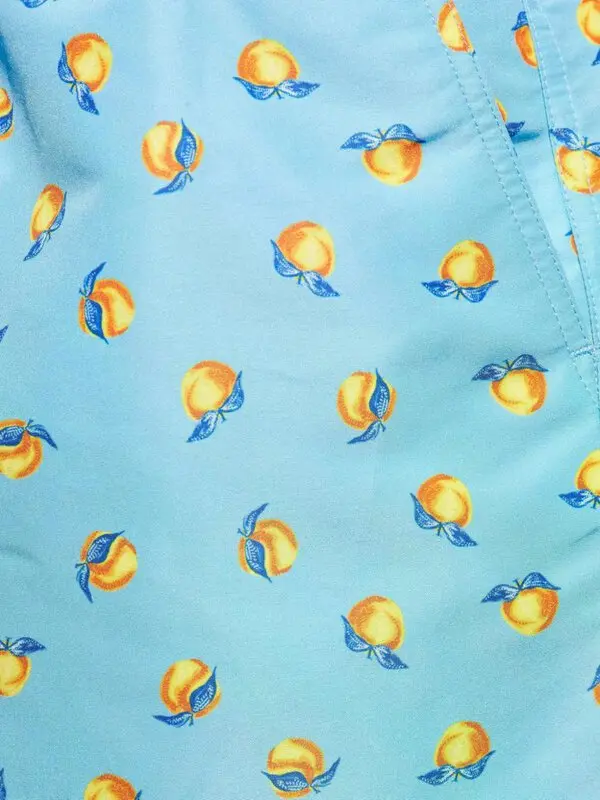 Paul Smith Peach-print Swim Shorts