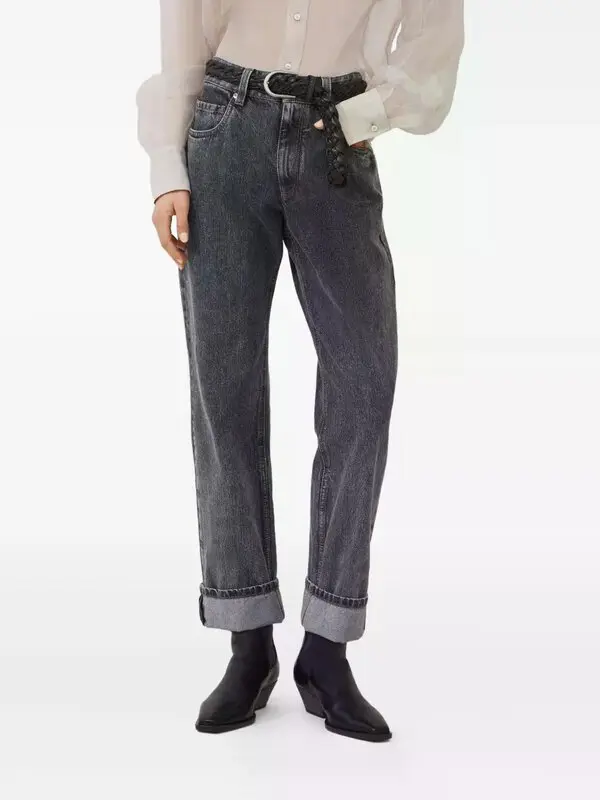 Brunello Cucinelli Five-pocket Cuffed Jeans
