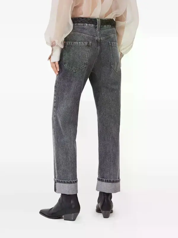 Brunello Cucinelli Five-pocket Cuffed Jeans