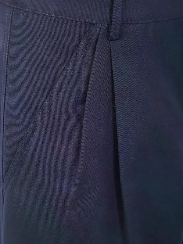 Brunello Cucinelli Pleated Cotton Trousers