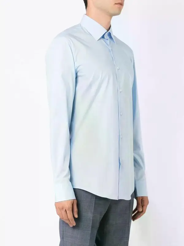 BOSS Hank Long-sleeve Cotton Shirt