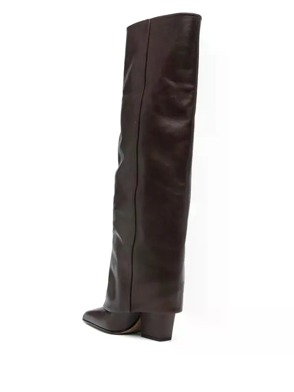 Paris Texas 90mm Leather Boots