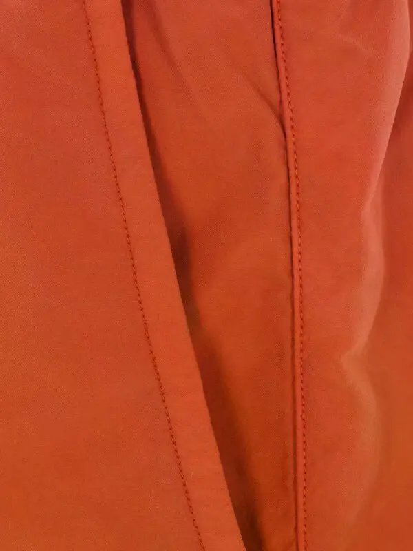 Stone Island Patch-pocket Nylon Swim Shorts - Orange