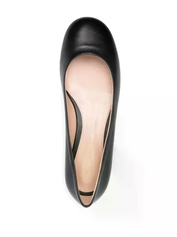 GIANVITO ROSSI Leather Ballerina Shoes