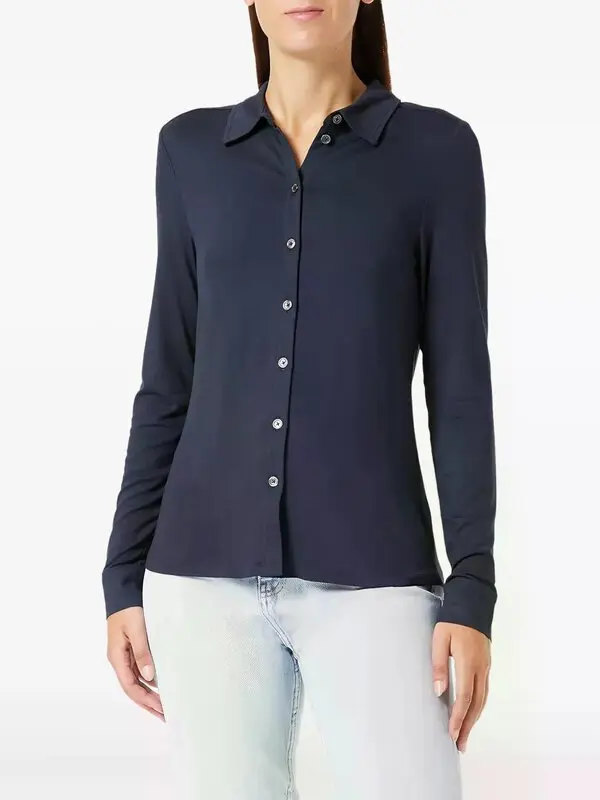 Marc O'polo Button-up Long-sleeve Shirt - Blue
