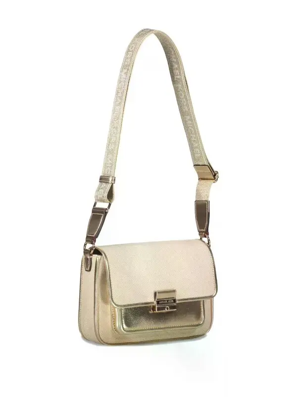 Michael Kors Bradshaw Metallic-panel Flap Shoulder Bag